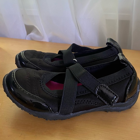 Cherokee | Shoes | Cherokee Black Dress Shoes With Velcro Strap And ...